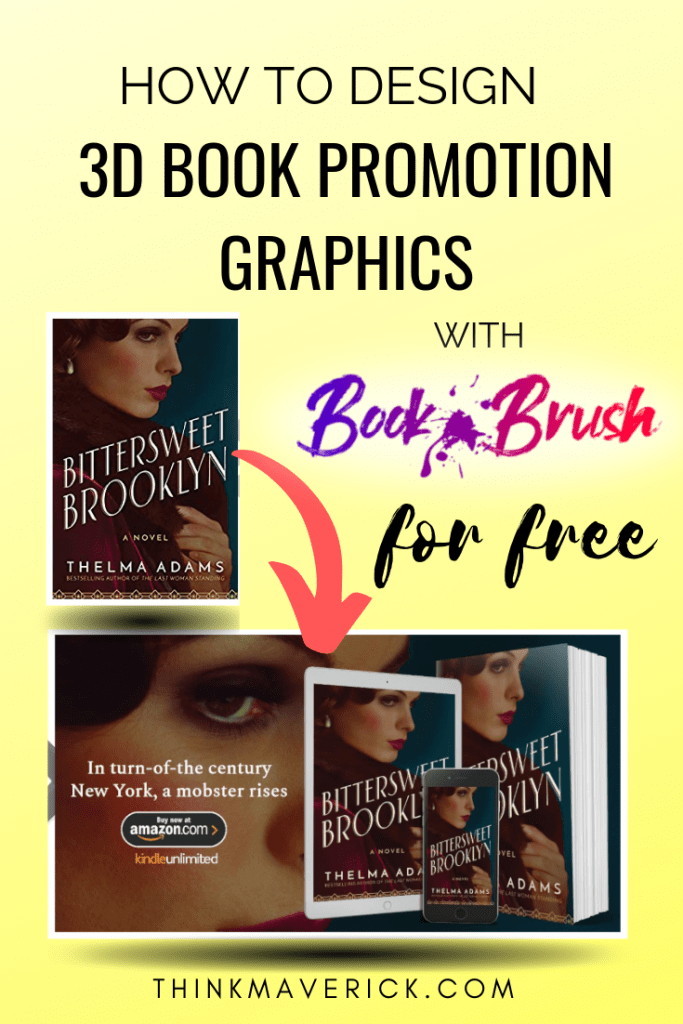 How to Design 3D Book Promotion Graphics with Book Brush (for Free ...