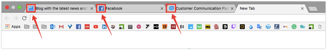 Favicons: Small but Mighty Brand Boosters – ThinkMaverick